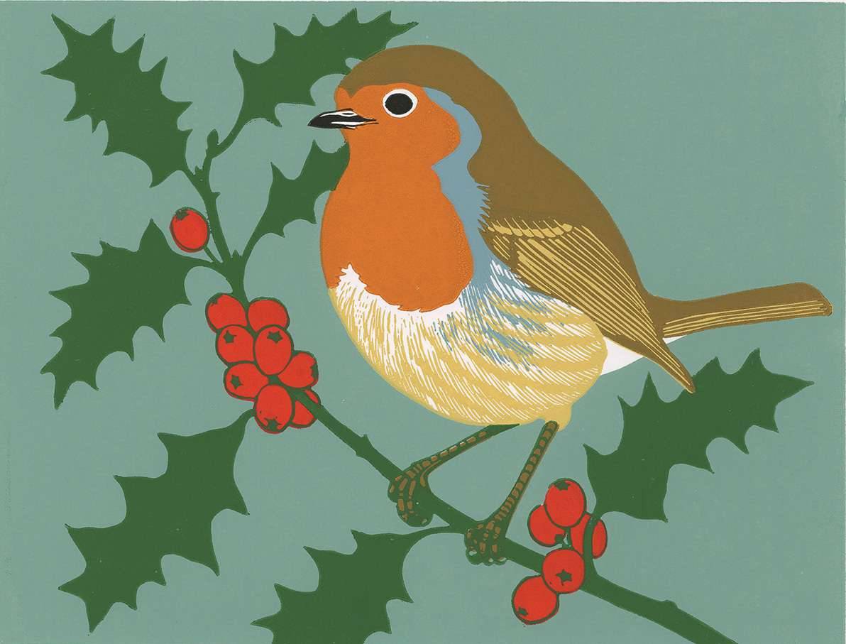 B1 Robin Stamp 2010 - Pinkfoot Gallery