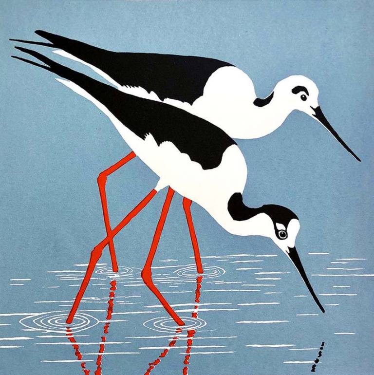 Robert Gillmor Silk-screen - Pinkfoot Gallery